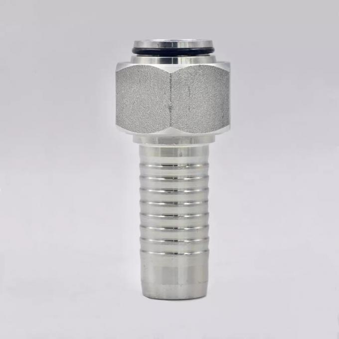 High Pressure Metric Female Hydraulic Adapter Fitting 24 Degree Cone O Ring