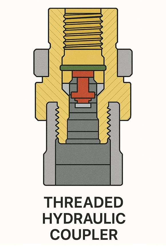 Threaded Hydraulic Couplers: Key Features That Matter in Harsh Environments
