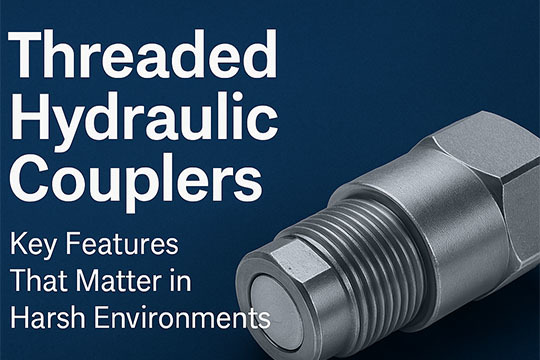 Threaded Hydraulic Couplers: Key Features That Matter in Harsh Environments