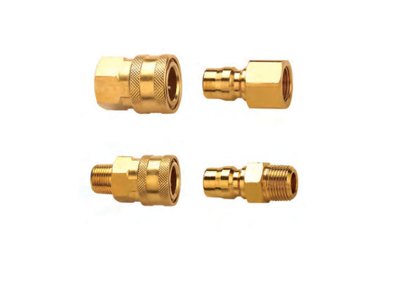Carterberg BSP Thread Brass Quick Adaptor 1/4" 5/16" 3/8" 1/2"
