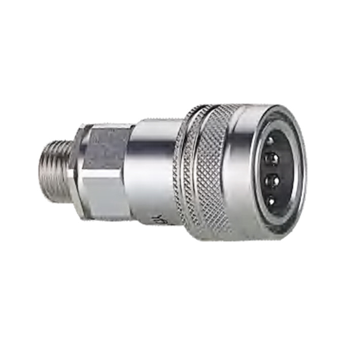 SP-10M-7 ISO 7241-A Hydraulic Quick Coupler | Carbon Steel | Carterberg