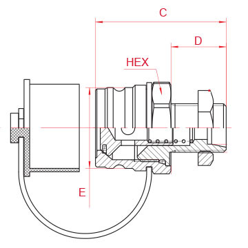 CB-8 Series Hydraulic Couplings for Trailer Brakes – ISO 5676 & PED ...