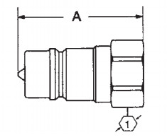 3000psi Steel Low Pressure Quick Release Couplings
